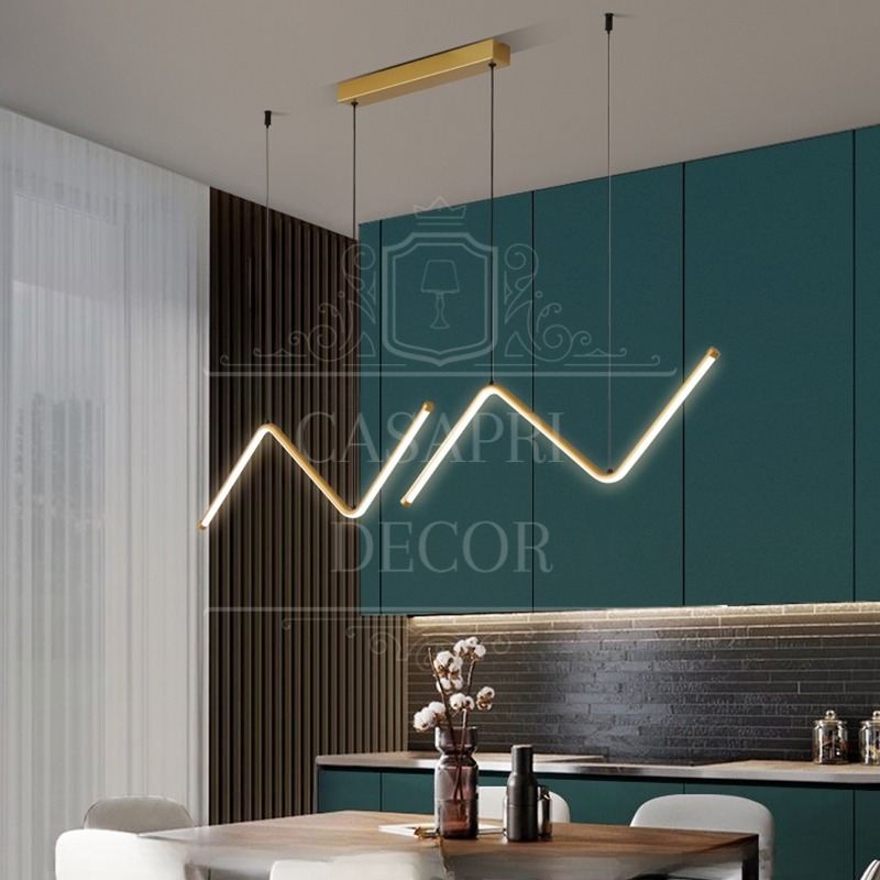 Pendente Led Moderno Zyan 90 cm | 26W - Casa Pri Decor